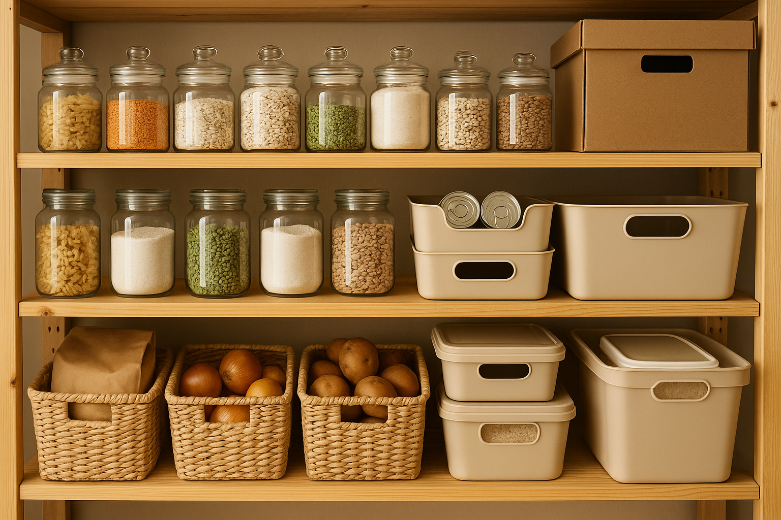 How to Build a Simple, Efficient Food Storage System for Your Homestea ...